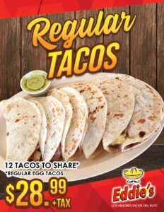 Authentic Delicious Mexican Restaurant Menu | Eddie's Tacos
